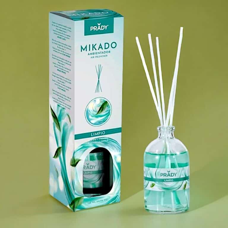 Box of 12 - €1,57 the CLEAN Scented Mikado - Prady