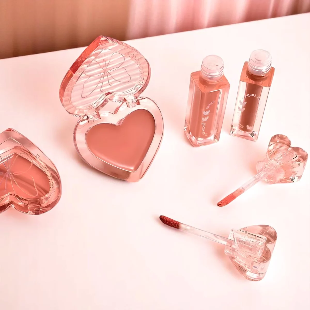 Display of 12 – €2,30 each - Lip Gloss & Blush Set - Kevin&Coco